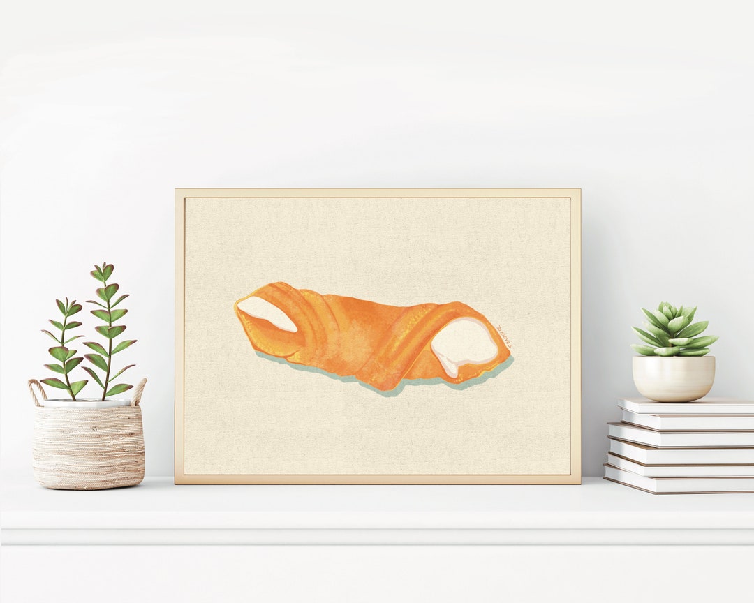 Quesito Pastry Poster: Puerto Rican Food Art Print - Etsy
