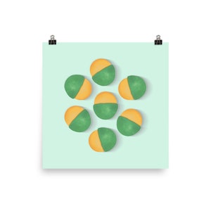 Quenepas Poster/fruit Art/ Mamoncillos/ Verde Quenepa - Etsy