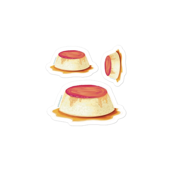 Flan Card - Etsy
