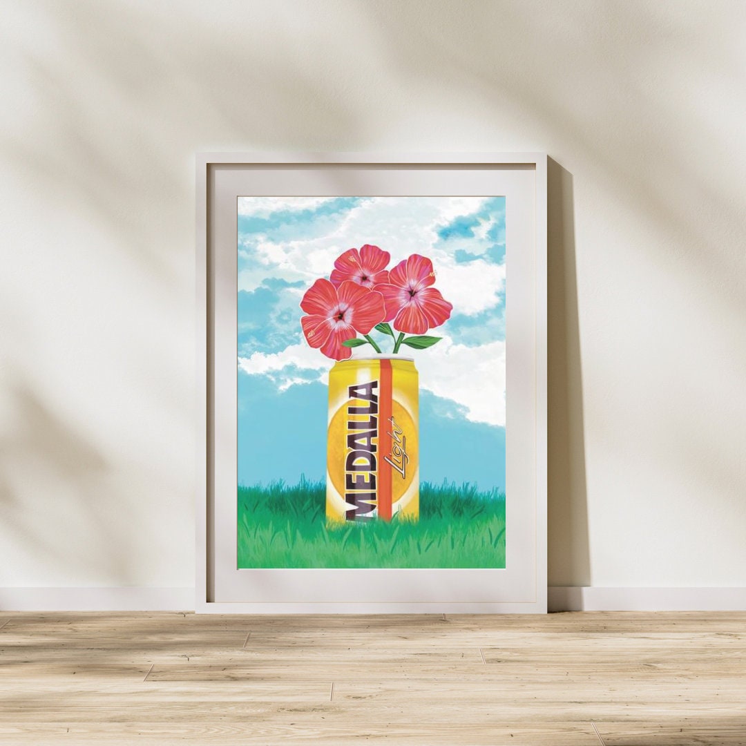 Hibiscus Flowers Poster - Etsy