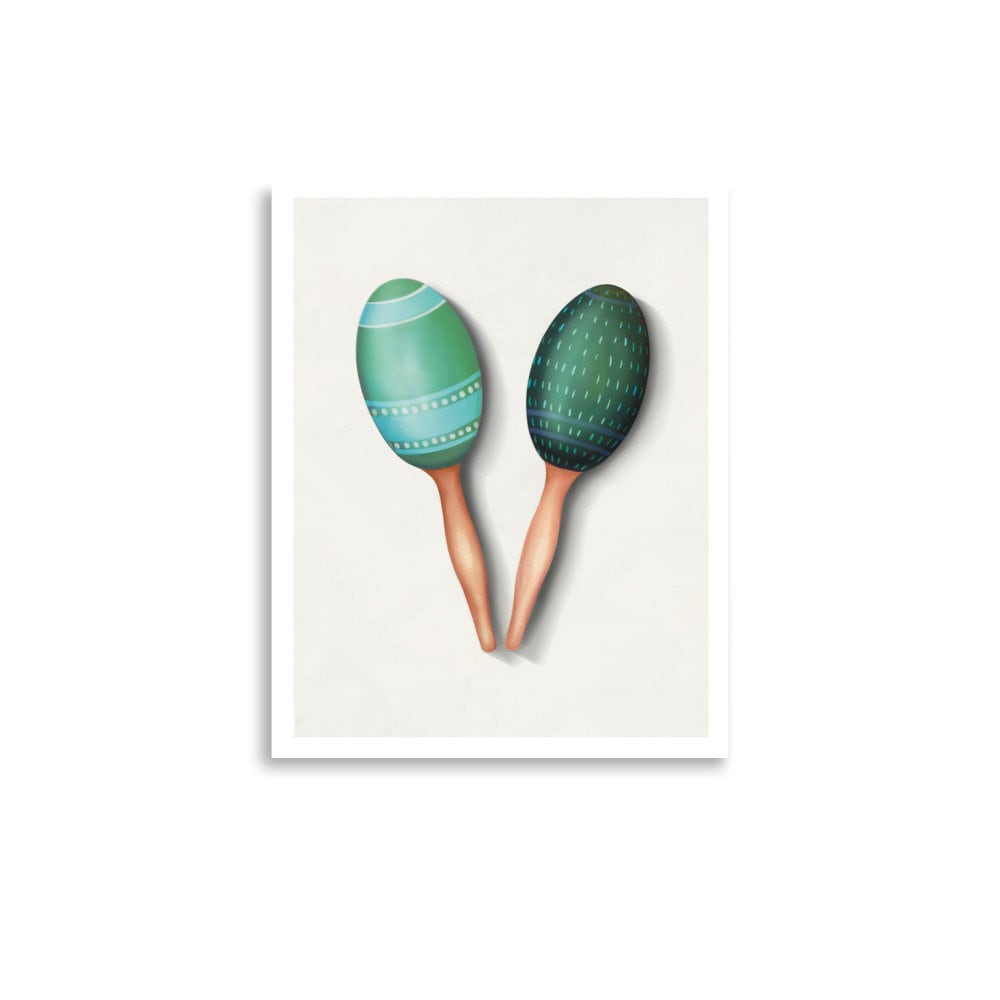 Maracas Poster/ Instrument/puerto Rico - Etsy