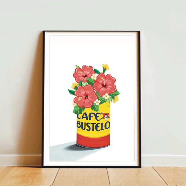 Cafe Bustelo Art - Etsy