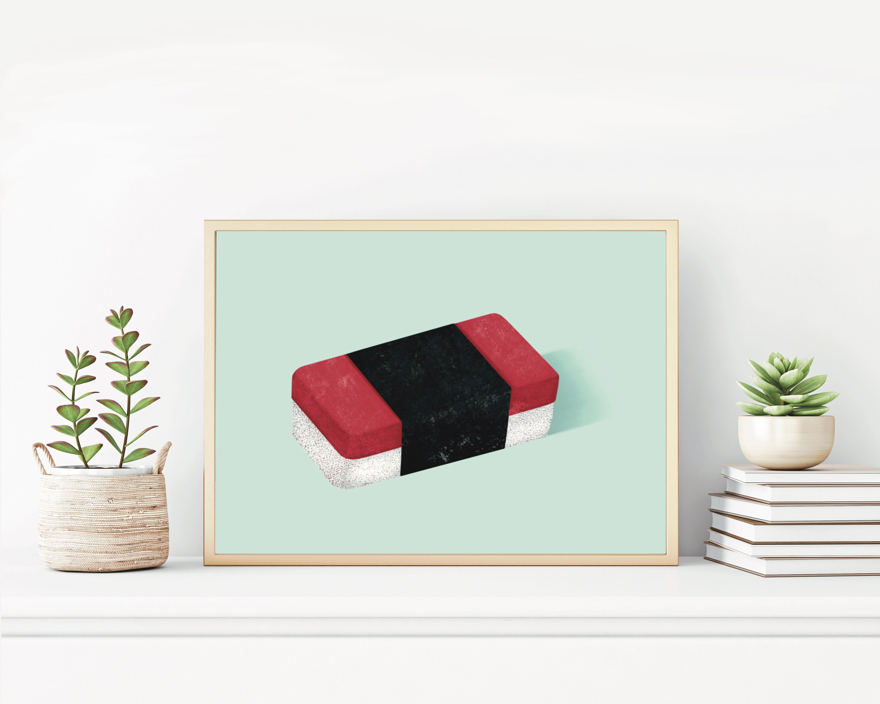 Musubi Drawing Poster - Etsy