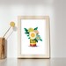 Quenepas Poster/ Quenepas Drawing/ Guinep/ Caribbean Fruit/ Mamoncillo ...