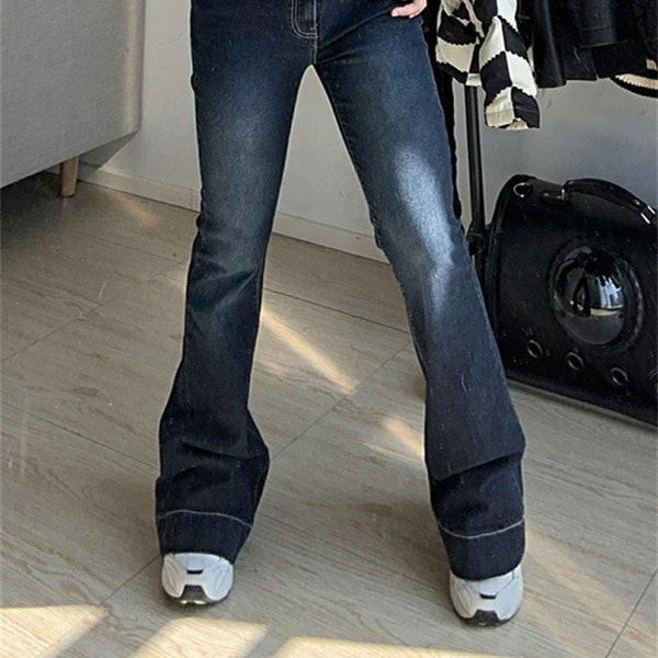 Flare Sweatpants Y2k - Etsy