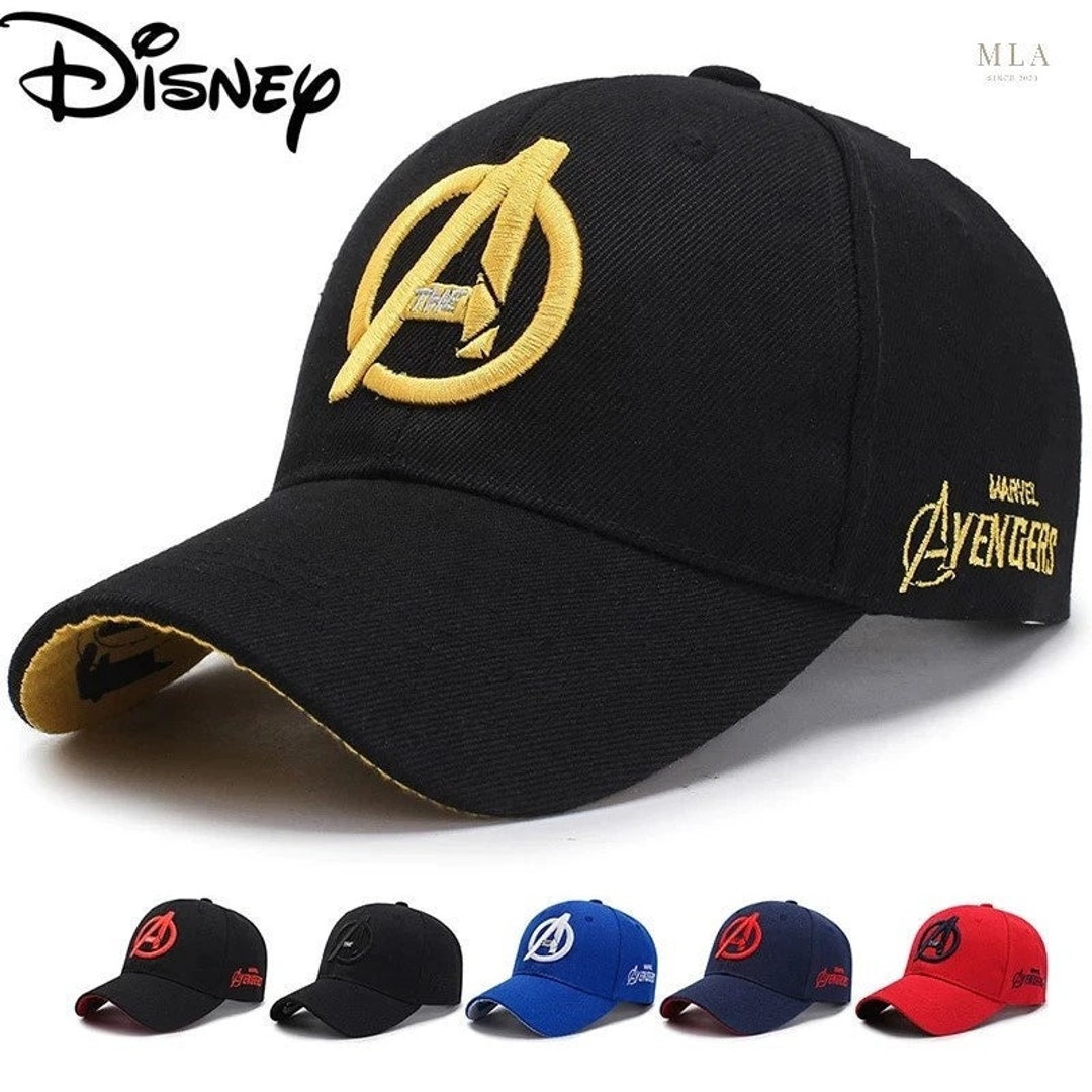 Disney High Quality Avengers Round Label A Embroidery Men and Women ...
