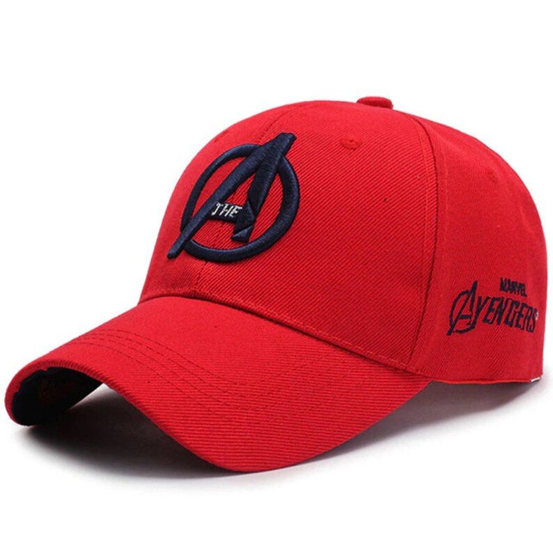Disney High Quality Avengers Round Label A Embroidery Men and Women ...