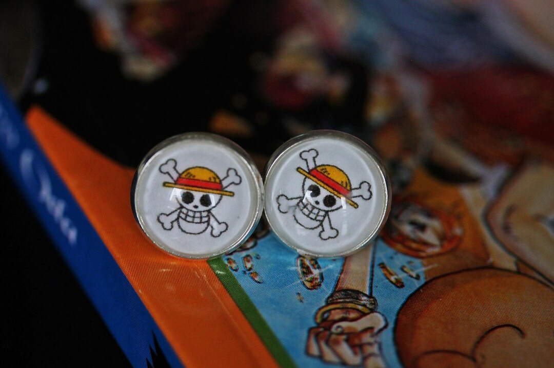 One Piece Earrings, Eiichiro Oda, Monkey D. Rufy - Etsy