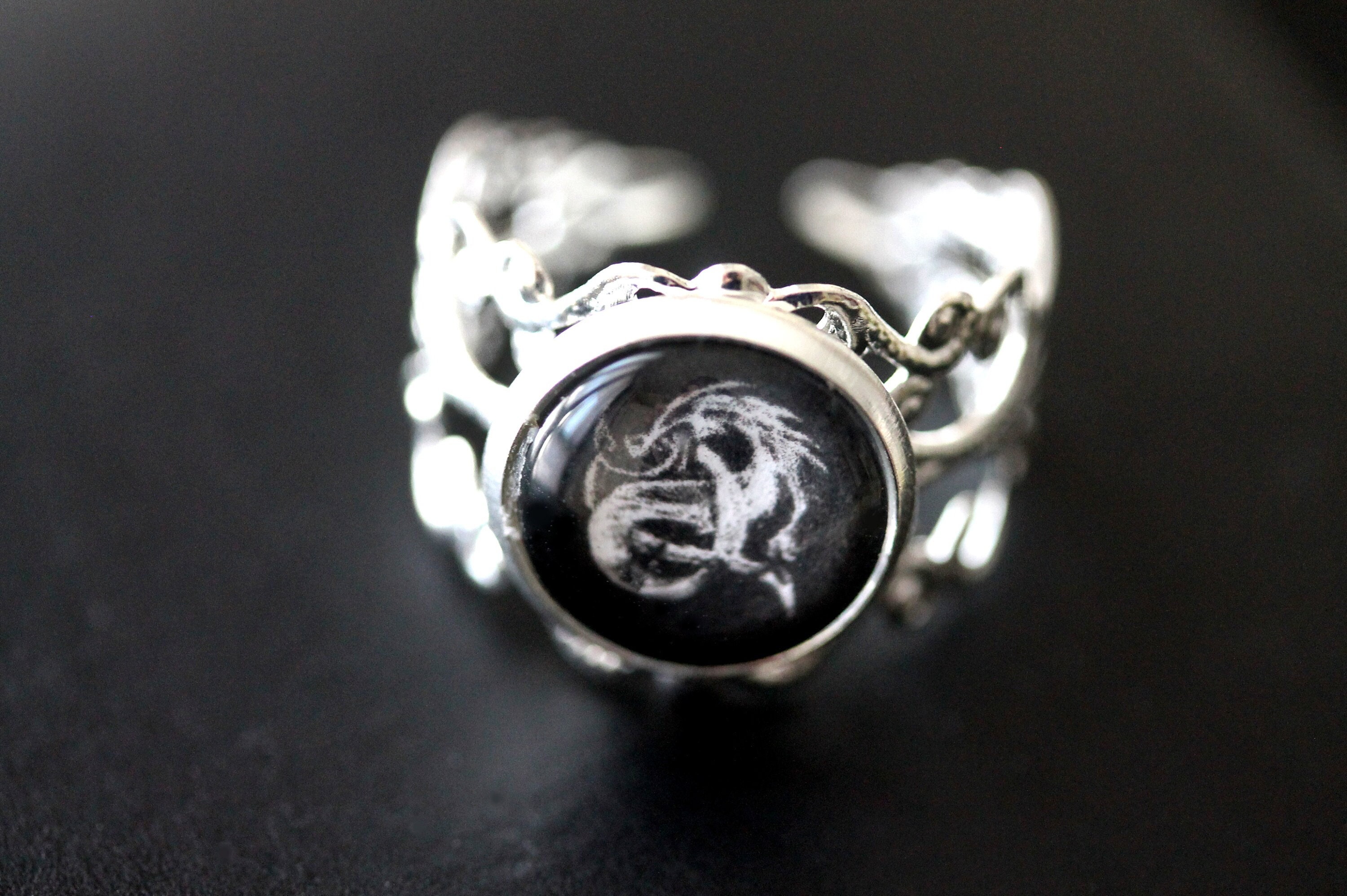 The Witcher Ring, Symbols and Signs, Geralt of Rivia, Fantasy - Etsy