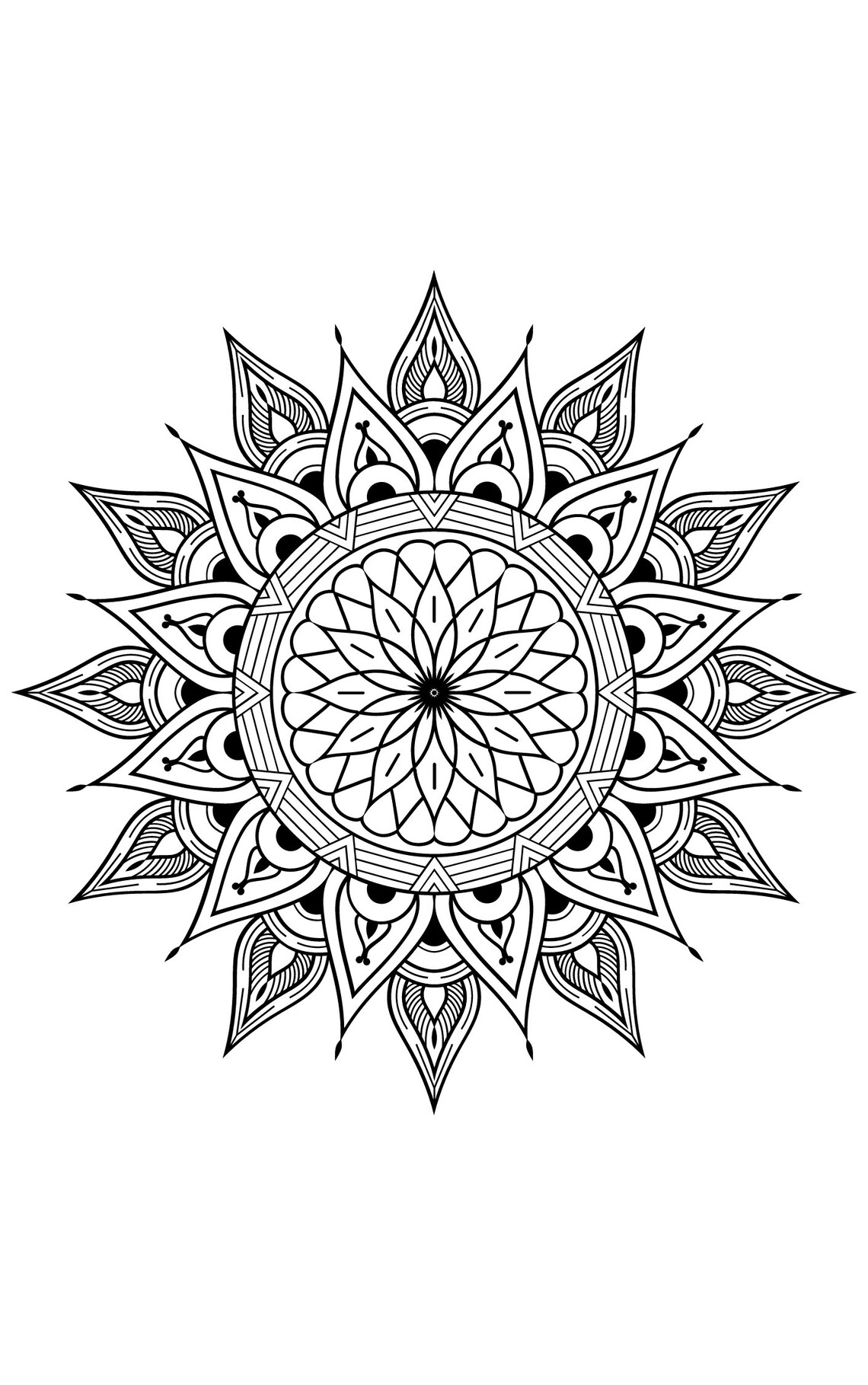 Mindful Colouring - MANDALAS - a Series by Holly-mae (30 Pages) - Etsy