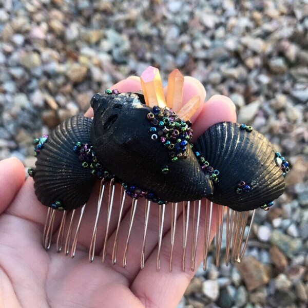 Seashell Comb - Etsy