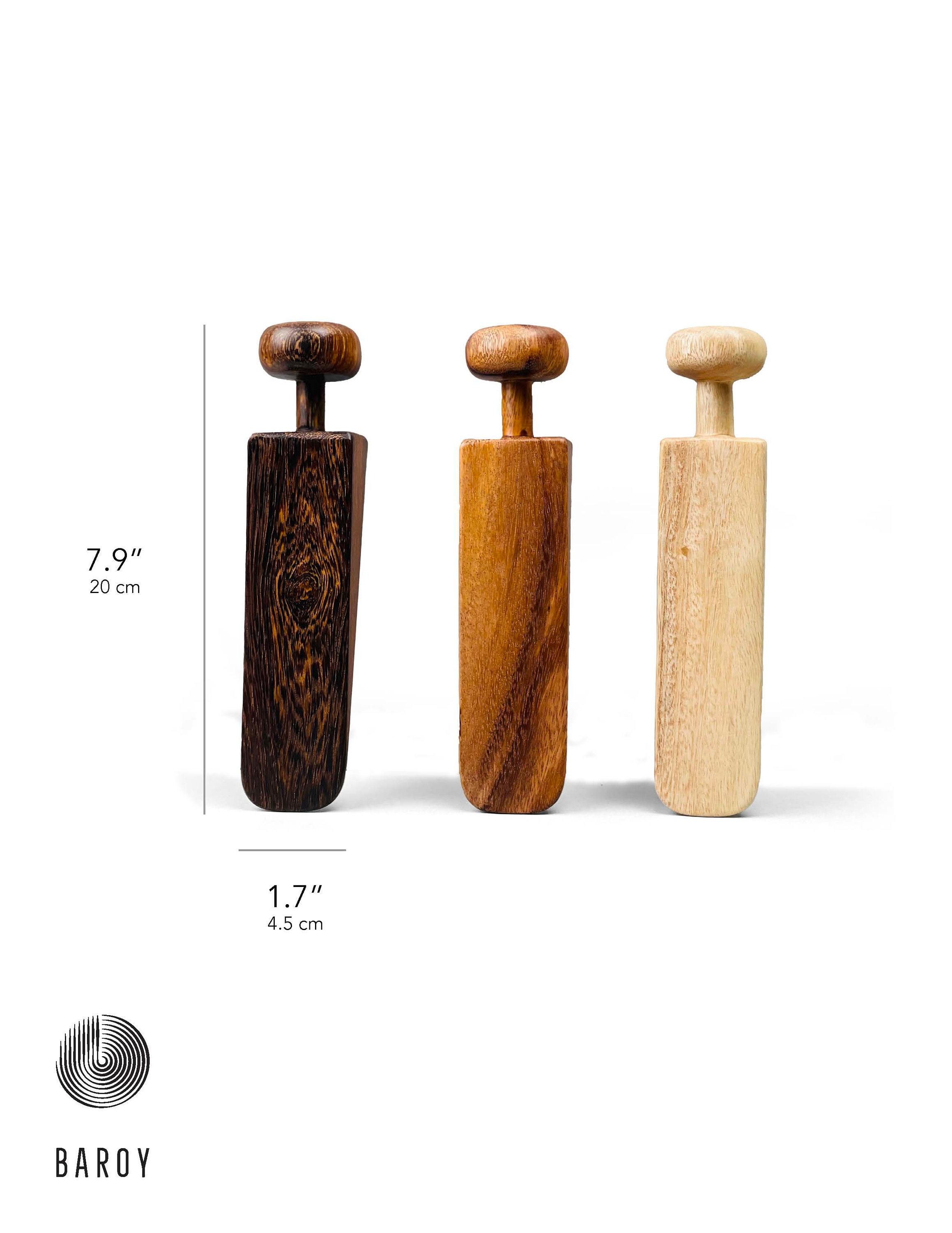 Wood Door Stopper Wooden Door Stopper 20cm X4.5cm/ Wood Door Stop ...
