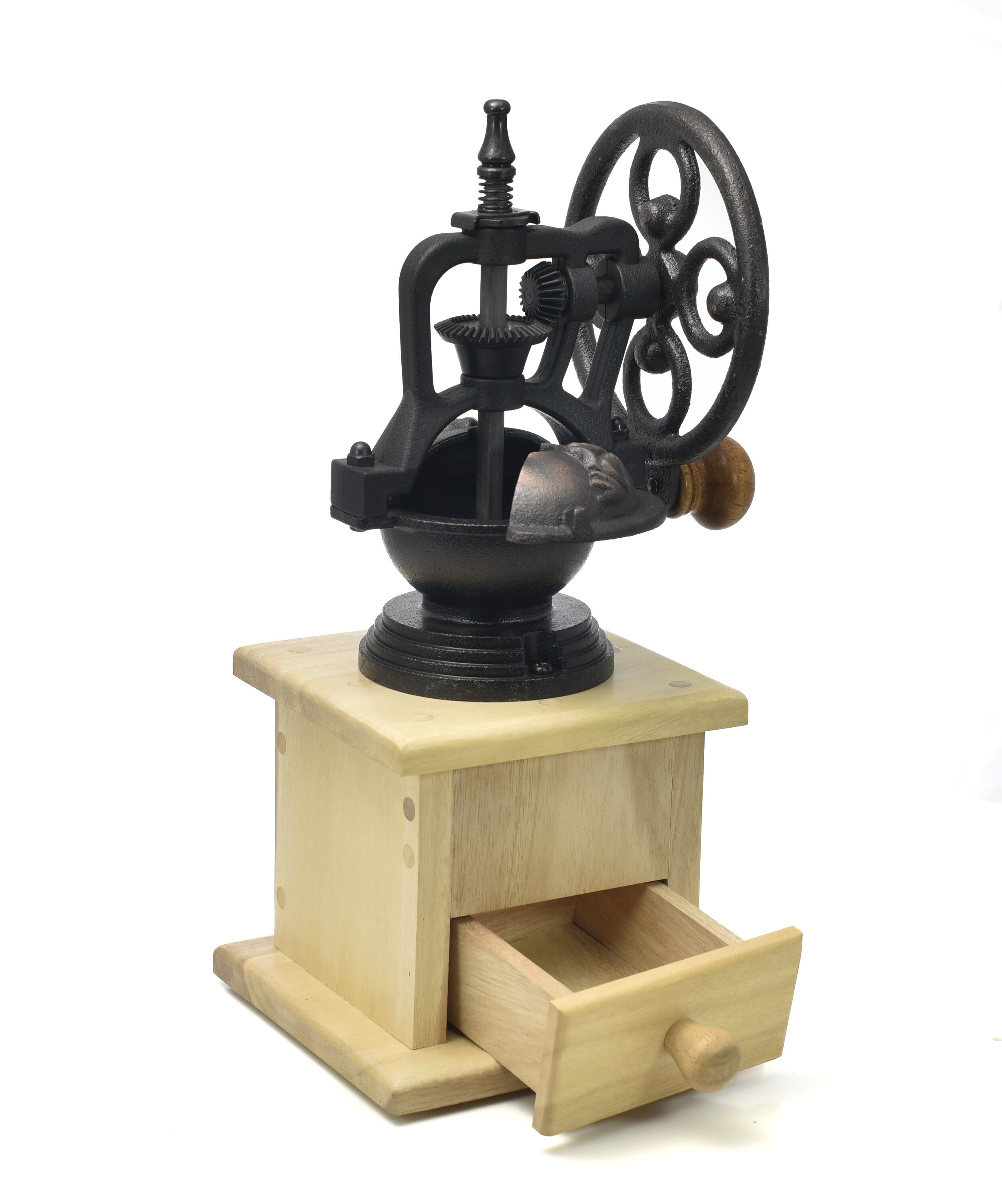 Baroy Nonie Coffee Grinder With Cast Iron Hand Side Crank - Etsy Canada