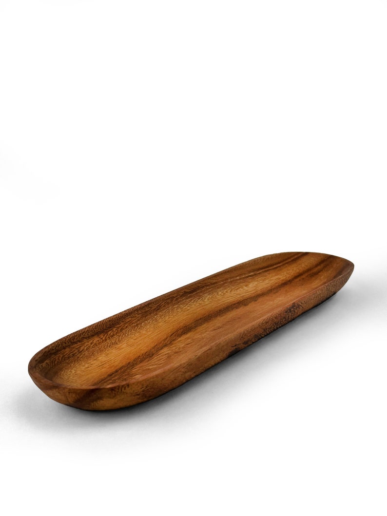Wooden Oval Rectangular Plate Wooden Platter - Etsy