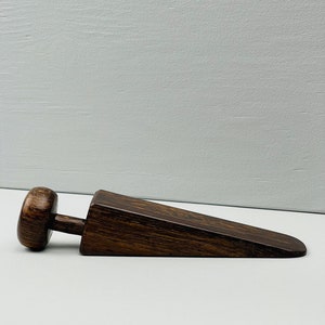 Wood Door Stopper Wooden Door Stopper 20cm X4.5cm/ Wood Door Stop ...