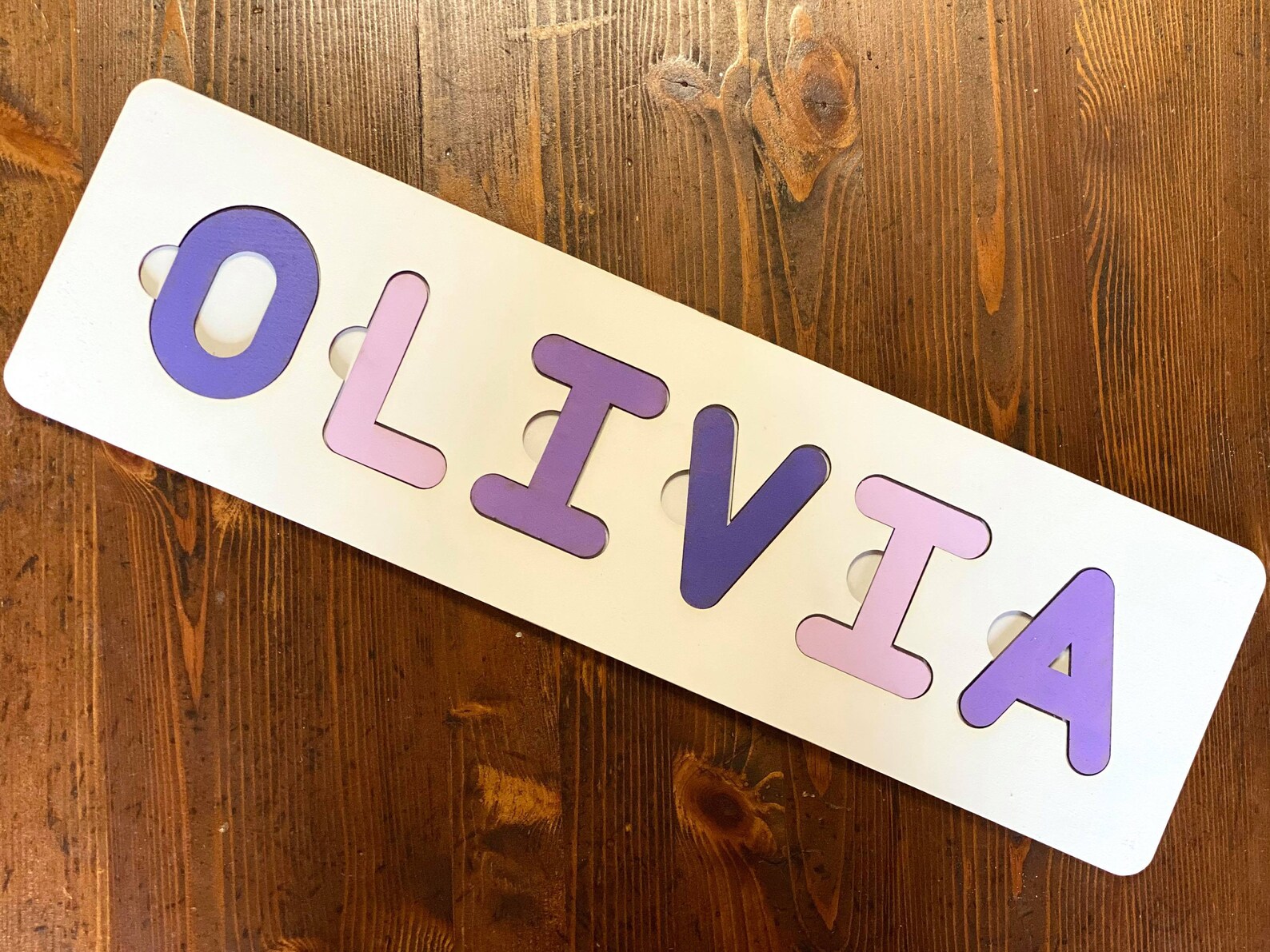 Custom Name Puzzle SVG Laser File Generator - Etsy