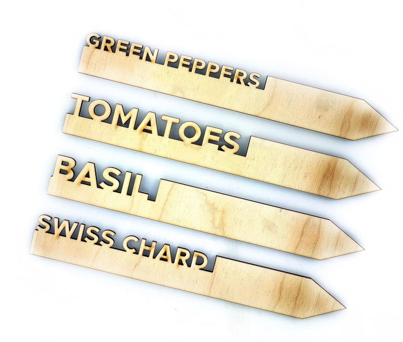 Custom Garden Stake SVG Laser File Generator - Etsy