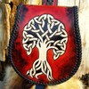 Side Leather Viking Quiver / Archer Equipment, Traditional Hip Quiver ...