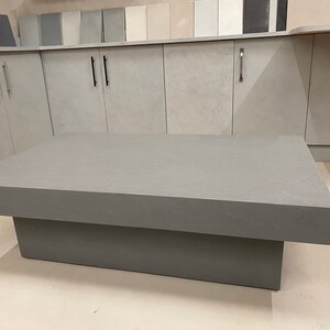 Microcement Coffee Table, Concrete, Stone Table Ideal for Inside or ...