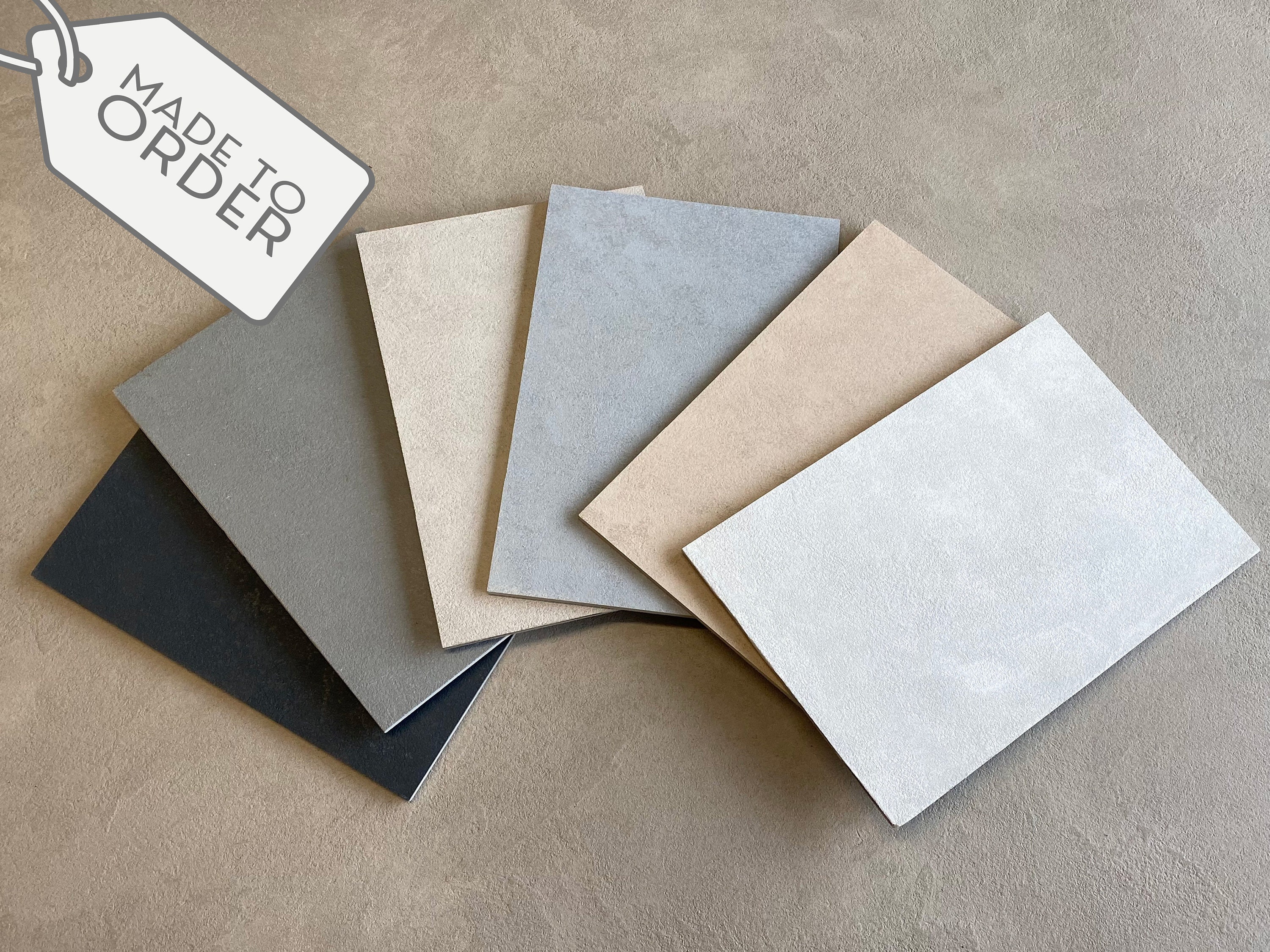 Microcement Samples, Choice of Any Colour, Order a Sample Before You ...