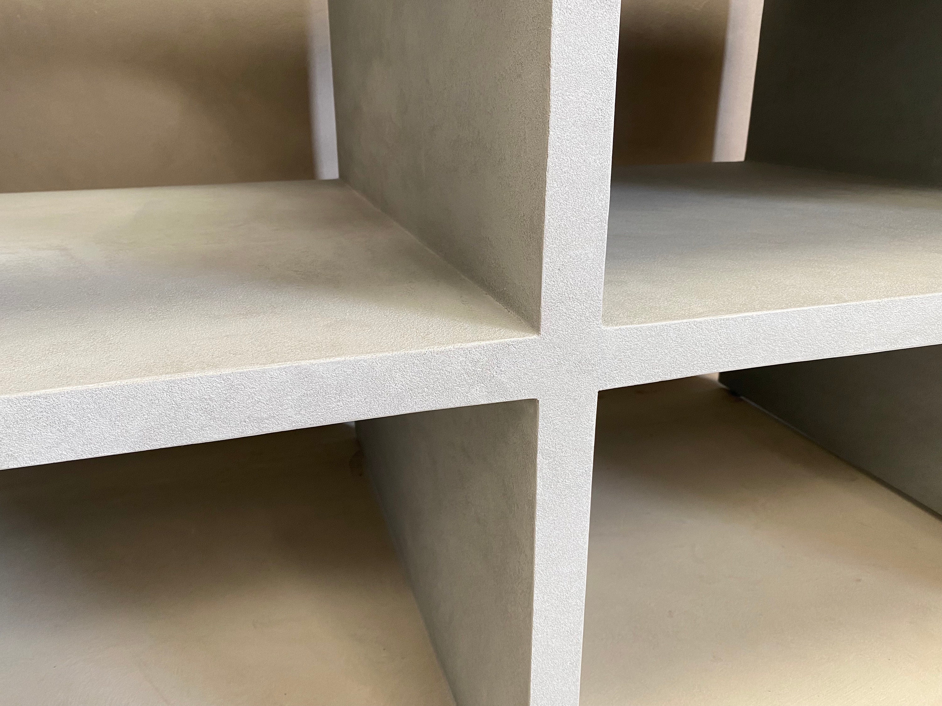 Microcement, Concrete, Big Green Egg Stand, Kamado Table, BBQ Area ...