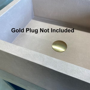 Microcement, Concrete Sink, Bespoke Basin, Any Sizes Made, Minimalist ...