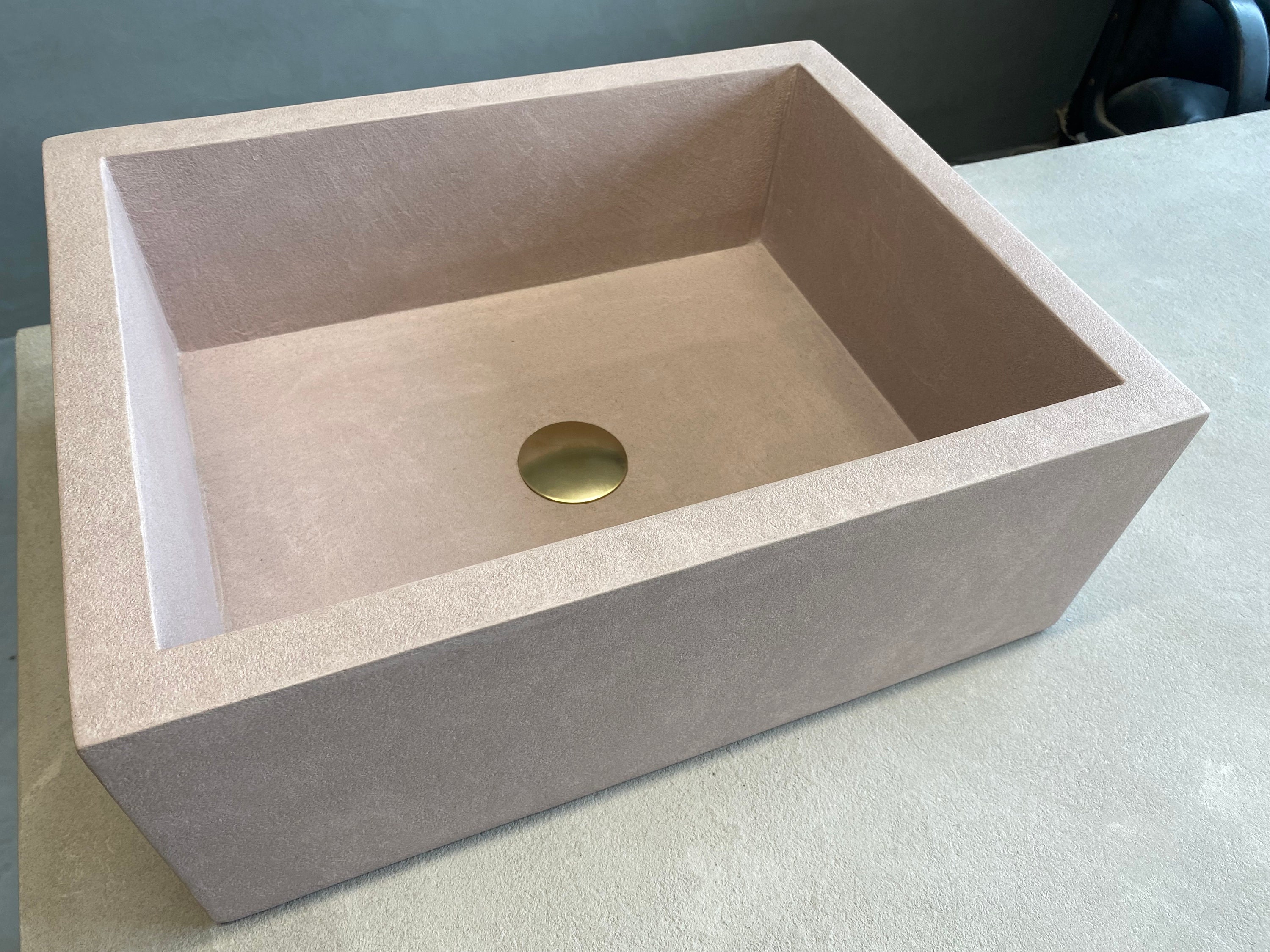 Microcement, Concrete Sink, Bespoke Basin, Any Sizes Made, Minimalist ...