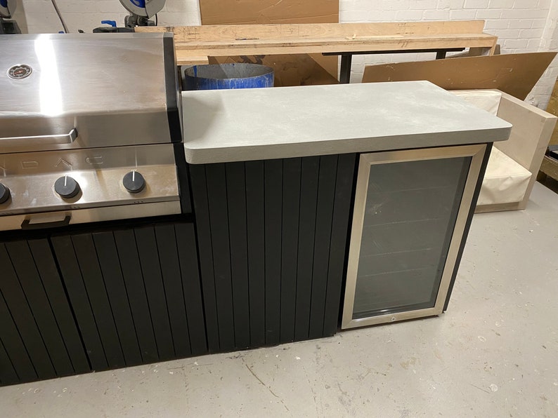 Microcement, Concrete, Outside Kitchen Worktop, Countertop, BBQ Area ...