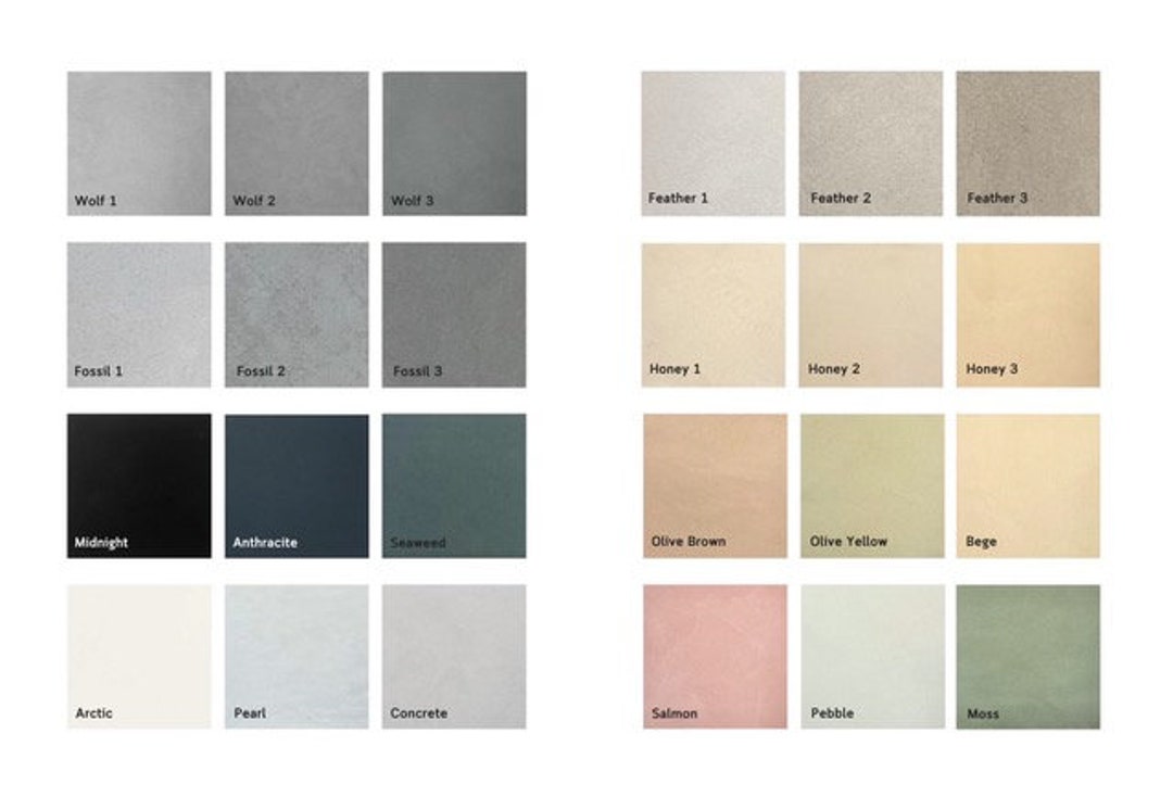 Microcement Samples, Choice of Any Colour, Order a Sample Before You ...