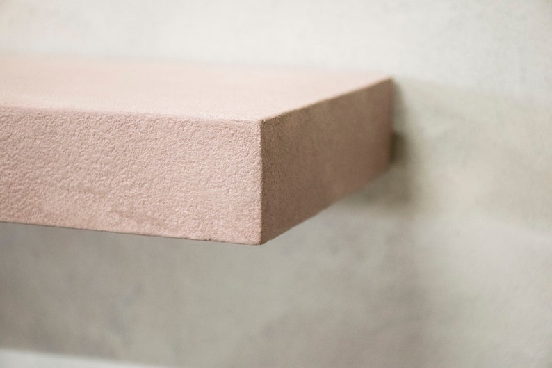Microcement, Concrete Floating Shelf, Chunky Handmade Shelves From 1M ...