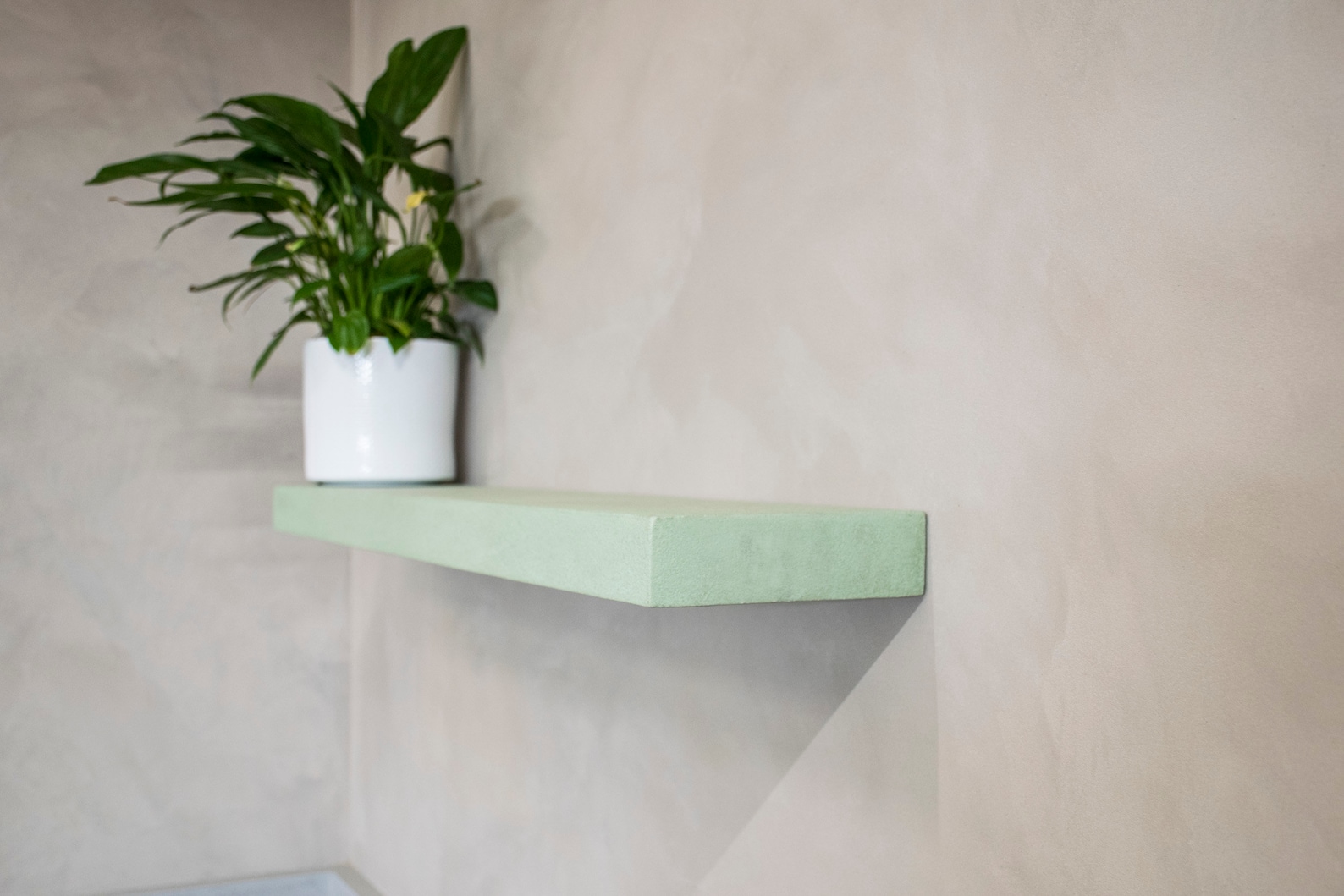 Microcement, Concrete Floating Shelf, Chunky Handmade Shelves From 1M ...