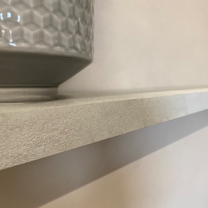 Microcement, Concrete Floating Shelf, Chunky Handmade Shelves From 1M ...