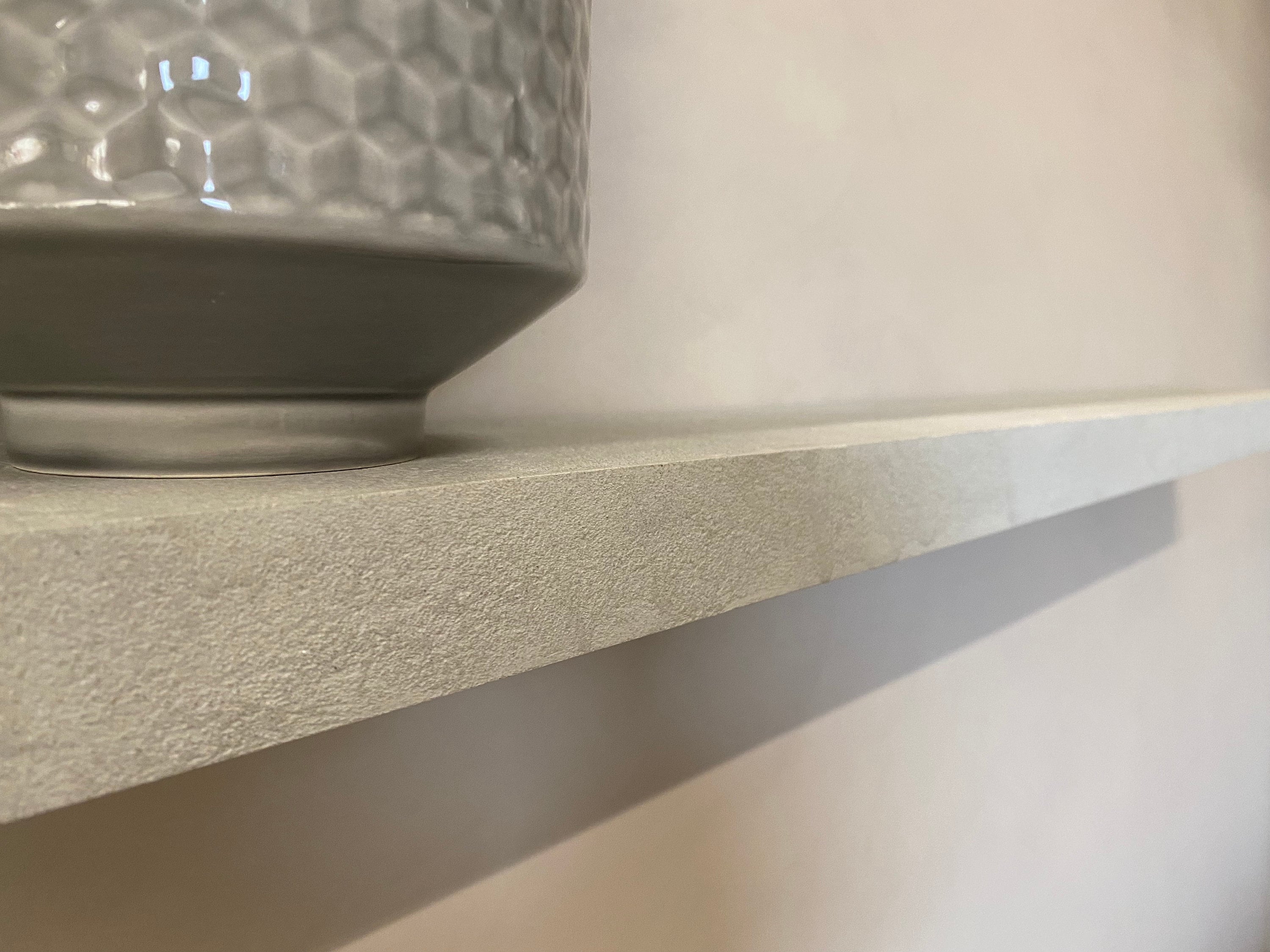 Microcement, Concrete Floating Shelf, Chunky Handmade Shelves From 1M ...