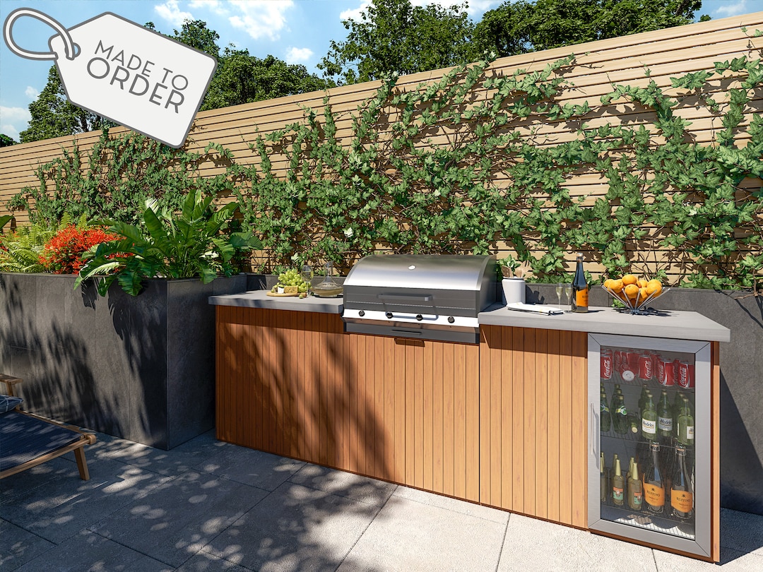 Microcement, Concrete, Outside Kitchen Worktop, Countertop, BBQ Area ...