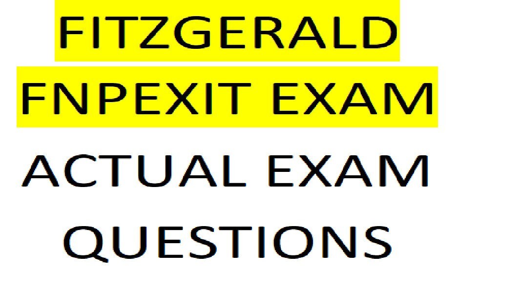 FITZGERALD FNP EXIT - Etsy