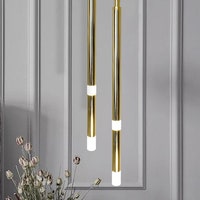 Minimalist Design Led Light Bicolor Lighting Fixture, Modern Pendant ...