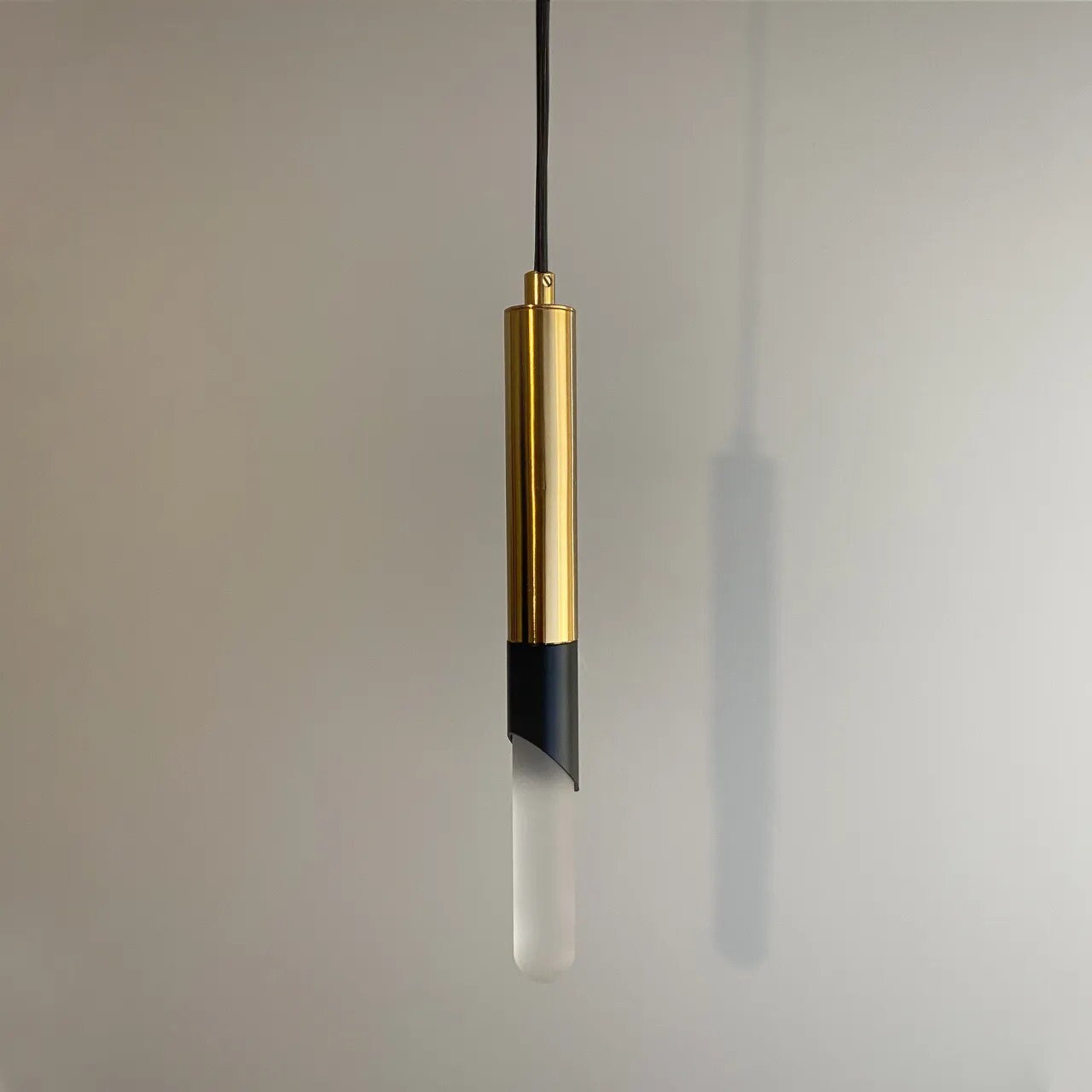 Minimalist Design Led Light Bicolor Lighting Fixture, Modern Pendant ...