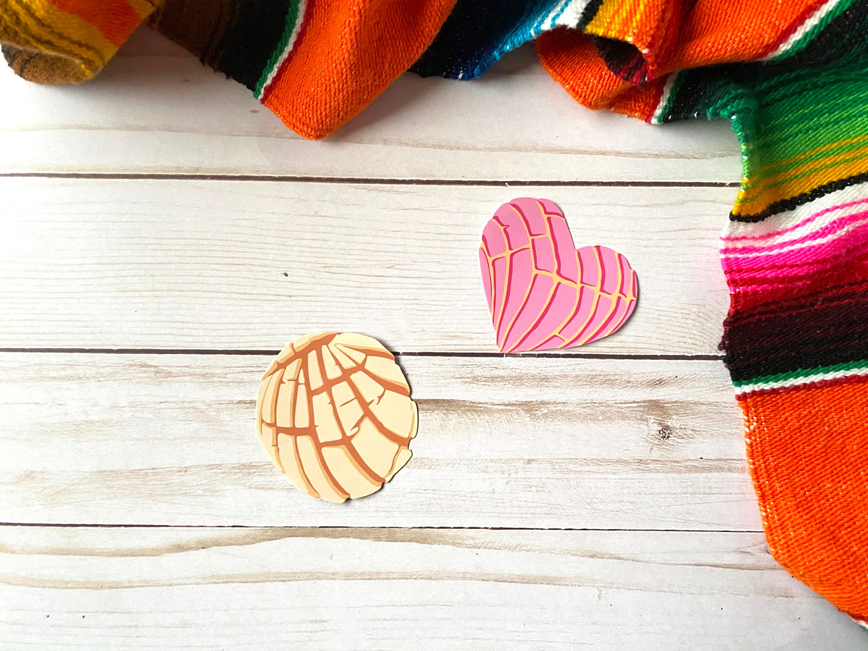 Concha Heart Matte or Glossy Sticker - Etsy