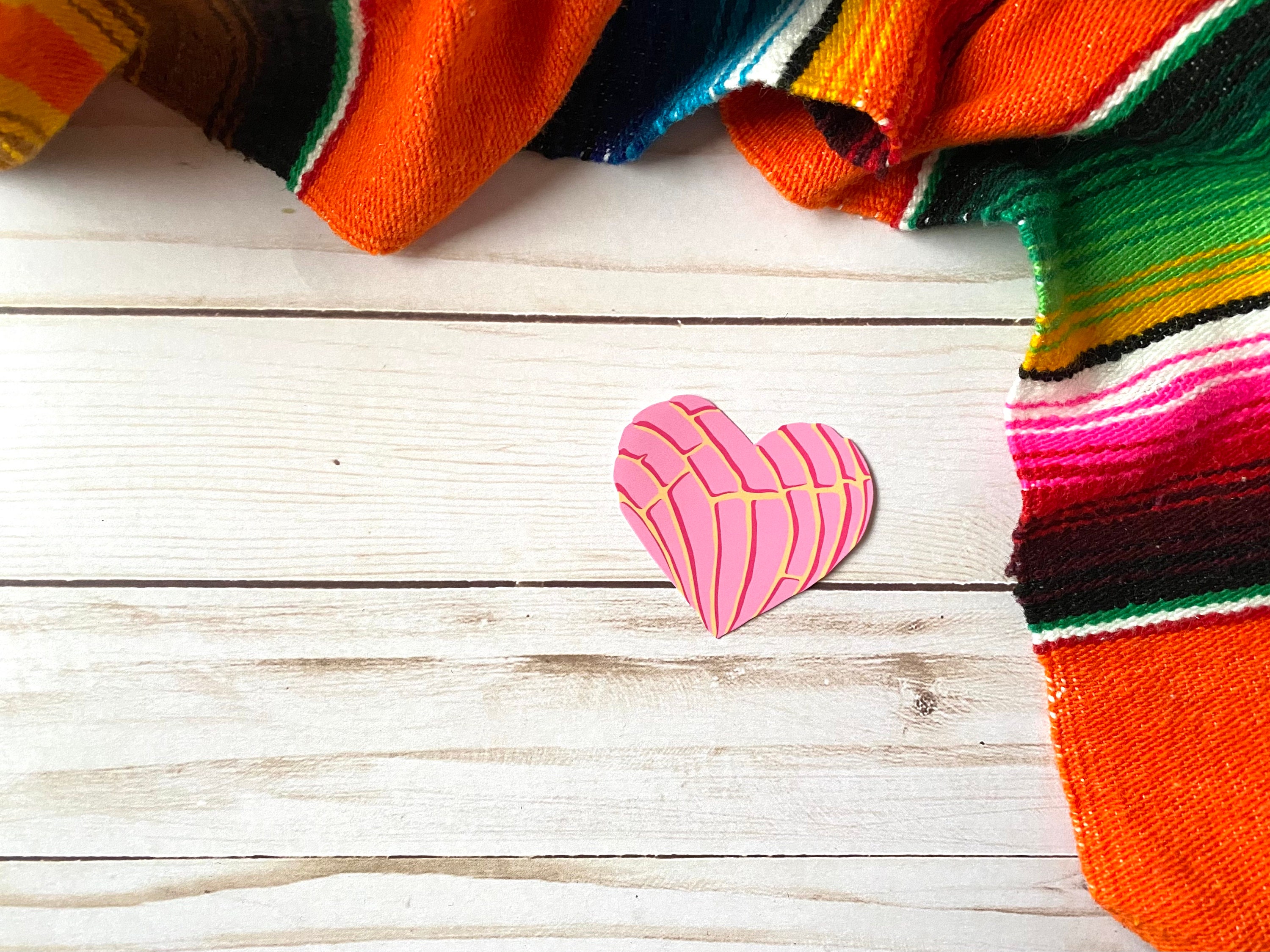 Concha Heart Matte or Glossy Sticker - Etsy