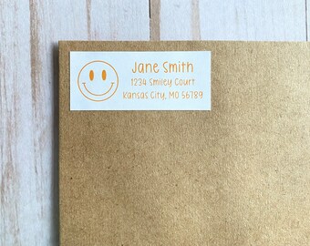 Smiley Face Address - Etsy