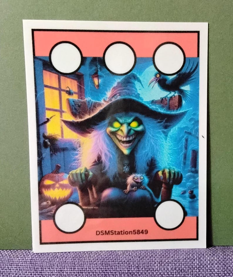 Halloween Micro Mini Challenge, Digital Download, 3" X 4" Set of 4 - Etsy