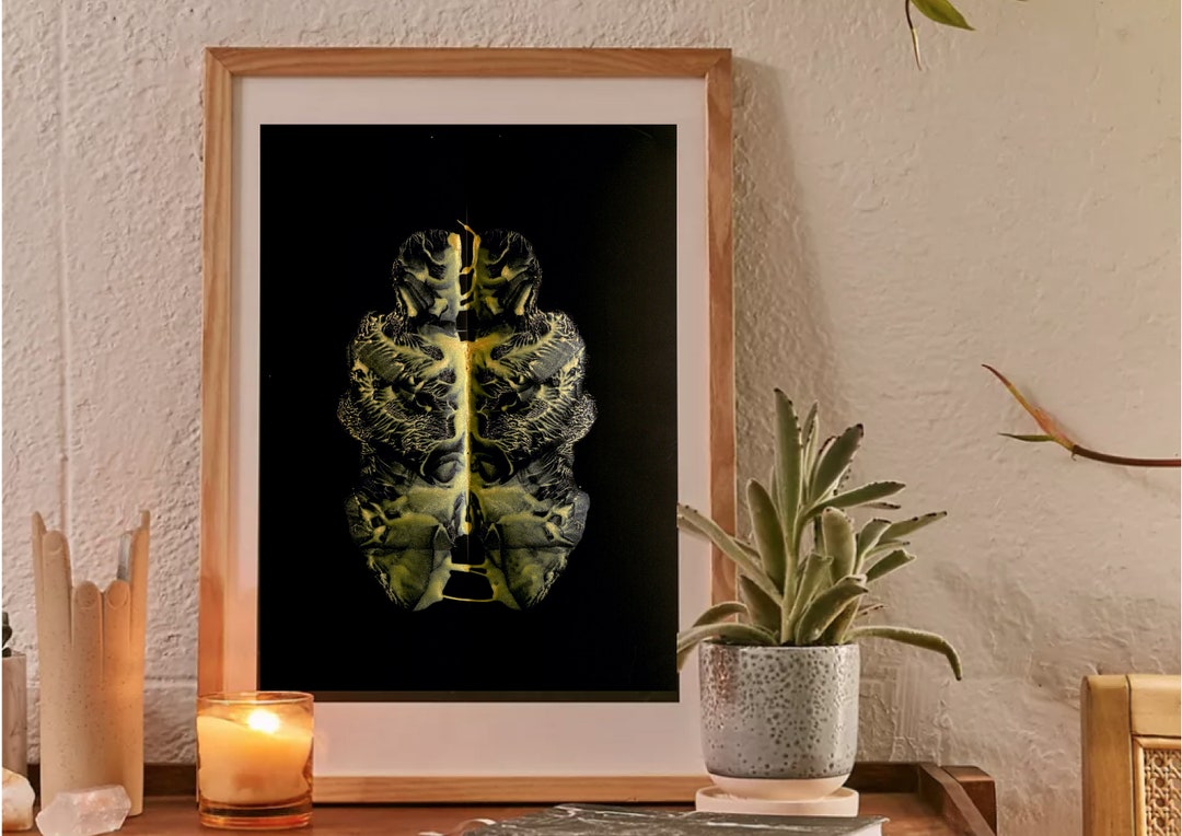 Inkblot-inspired, Interactive Painting. Rorschach, Painting, Psychology Psychiatry ...