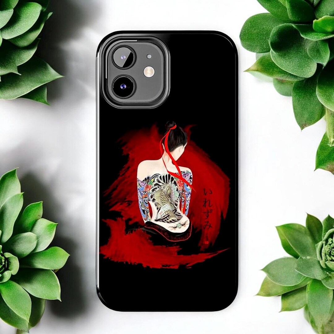 Yakuza Phone Case. Slim/tough Japanese Art Phone Case for iPhone 16 15 ...