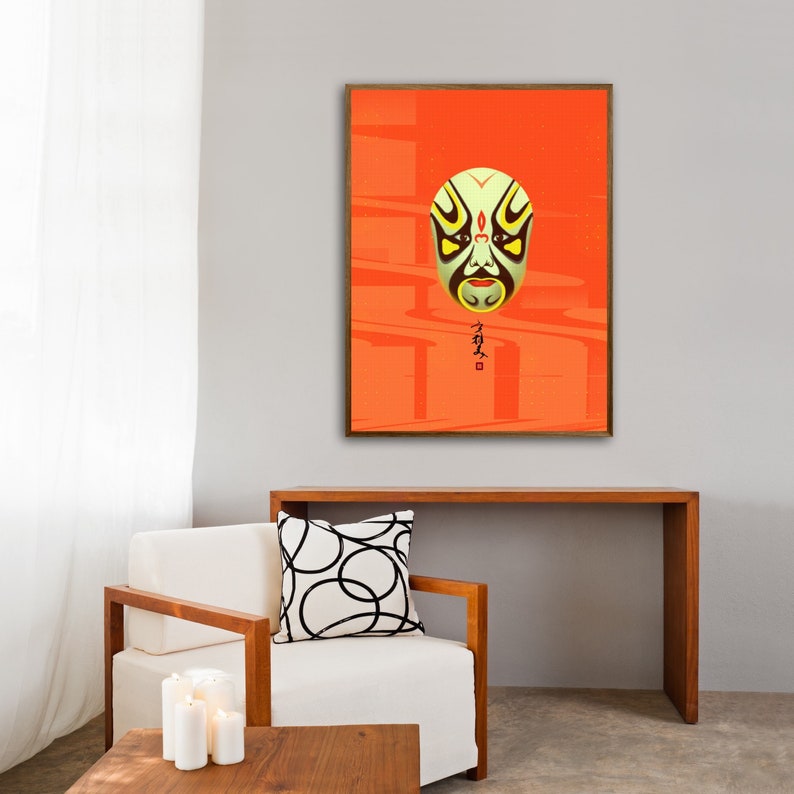 Cyber Sale + BUY 1 GET 1 FREE Instant Download Printable Beijing Opera ...