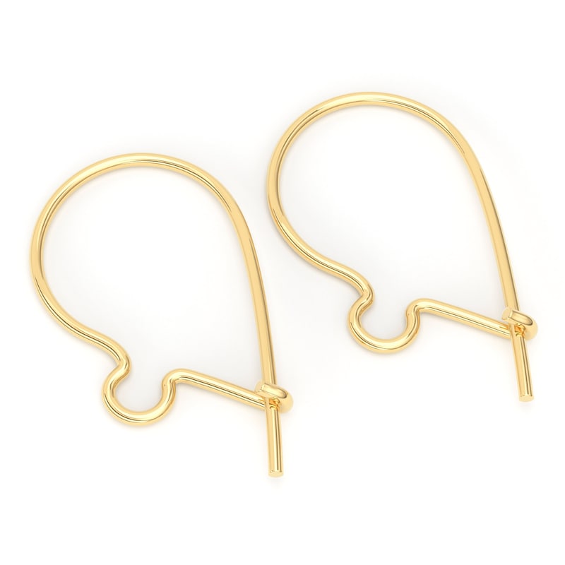 Kidney Ear Wires - Etsy