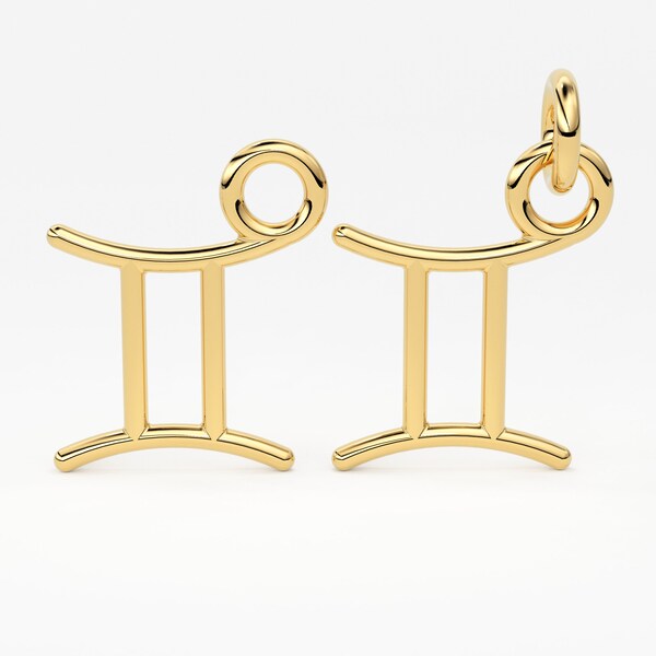 Gemini Pendant - Etsy