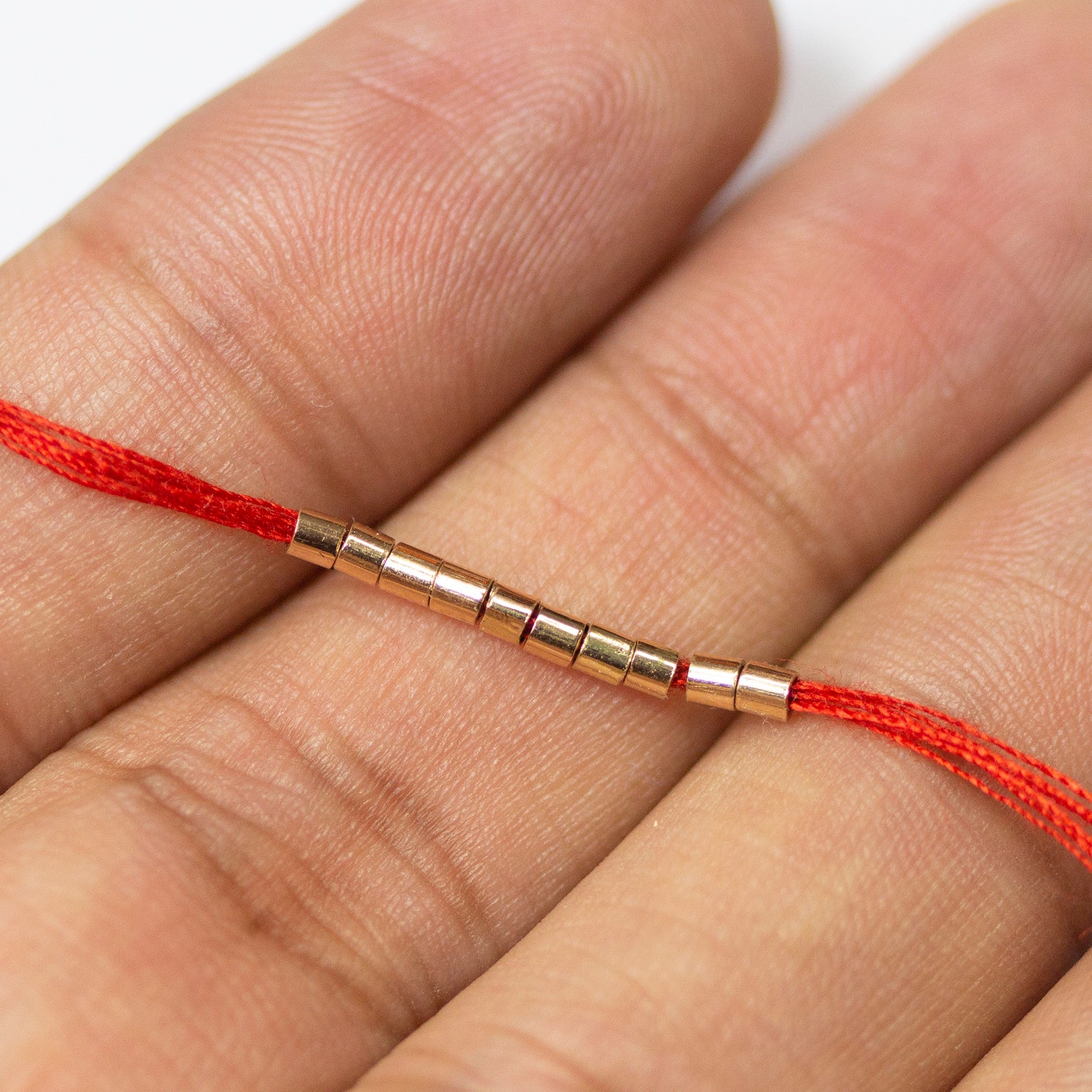 14k Solid Gold Tube Spacer Beads Stringing Jewelry Crimp Beads - Etsy