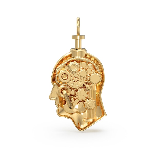 Gear Pendant - Etsy