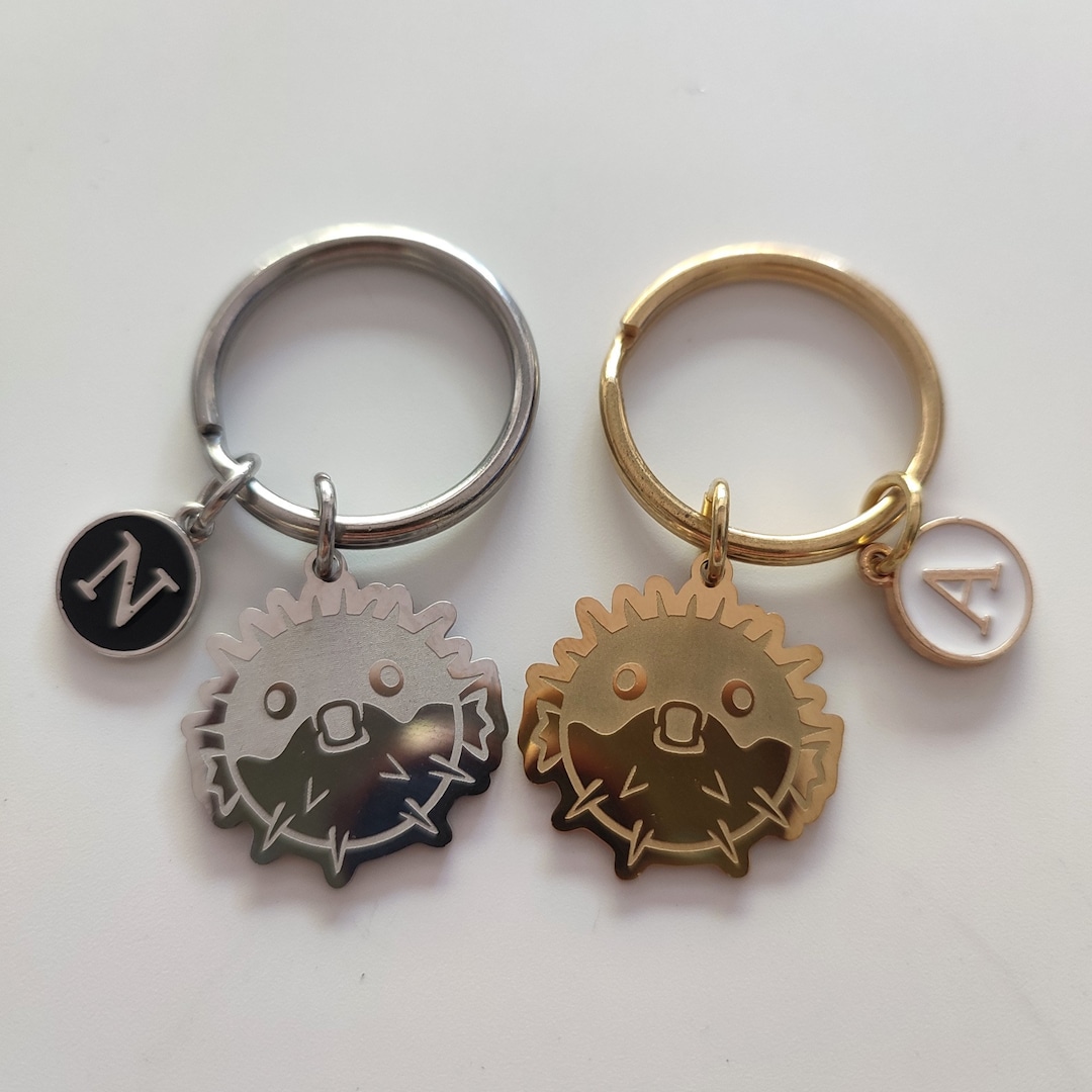 Personalized Pufferfish Keychain Gift for Girl Boy - Etsy