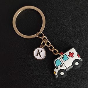 Ambulance Keychain PVC Rubber for Hospital - Etsy